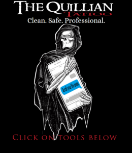 The Quillian Tattoo – Clean Safe Professional.